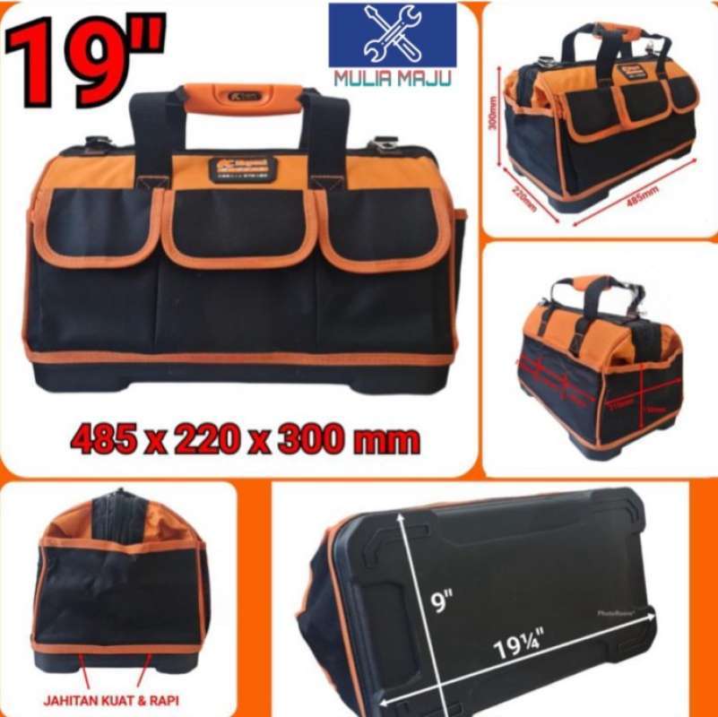 Promo Tas Peralatan Kapusi 19 Inch/ Tool Bag Set Wear Resintanr Protection Diskon 23% Di Seller ...