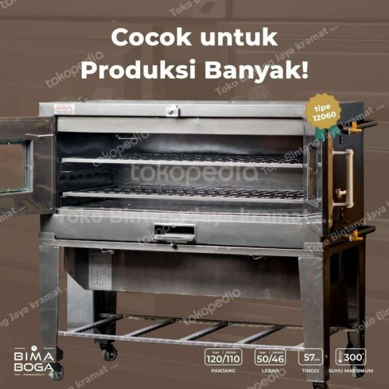 Promo Oven Gas Bima Boga Type 12060 Ambil Di Toko Diskon 23% Di Seller ...