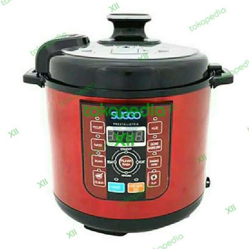 Promo Suggo 6l Pressure Cooker & Rice Cooker ~ Presto Listrik Serbaguna ...