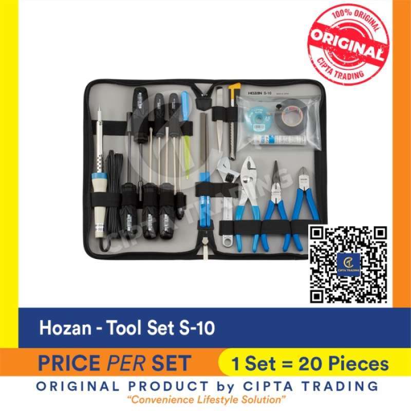 Promo Hozan S-10 Tool Sets Diskon 23% Di Seller Kulee Store - Cengkareng Barat, Kota Jakarta ...