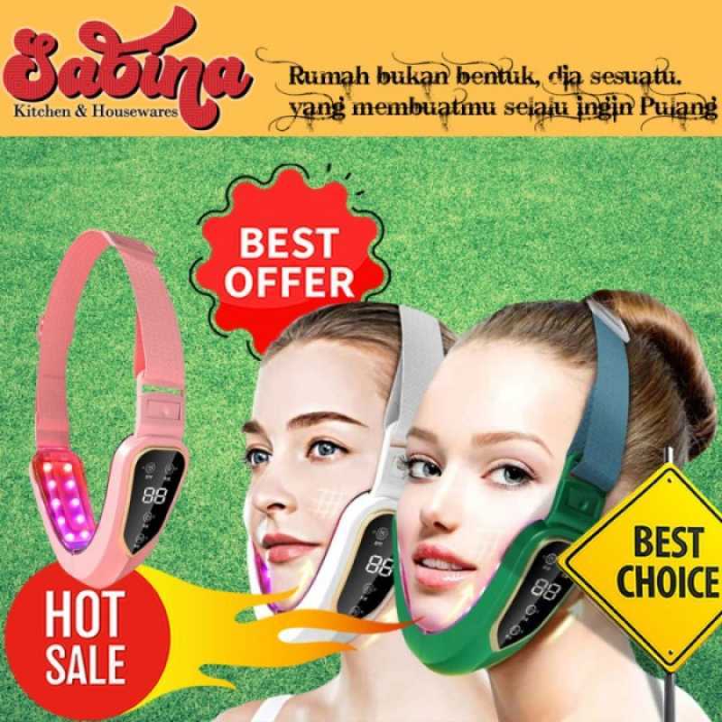 Promo Alat Pijat Rahang Penirus Wajah Face Lifting Double Chin V-shaped ...