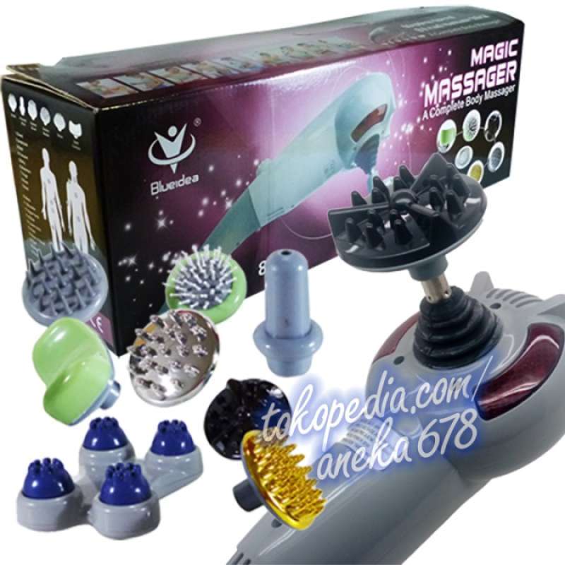 Promo Magic Massager 8 In 1 Blueidea Bld-999 Alat Terapi Kesehatan ...