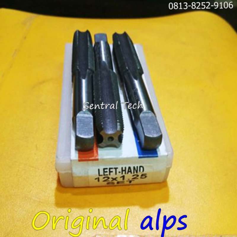 Promo Hand Tap M22 X 2.5 Drat Kiri Alps Carbon Steel Left Hand Metric ...