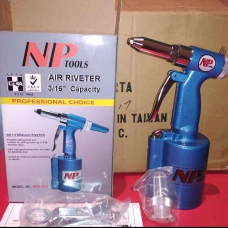 Promo Air Riveter Np Tools Tang Rivet Tenaga Angin Made In Taiwan ...