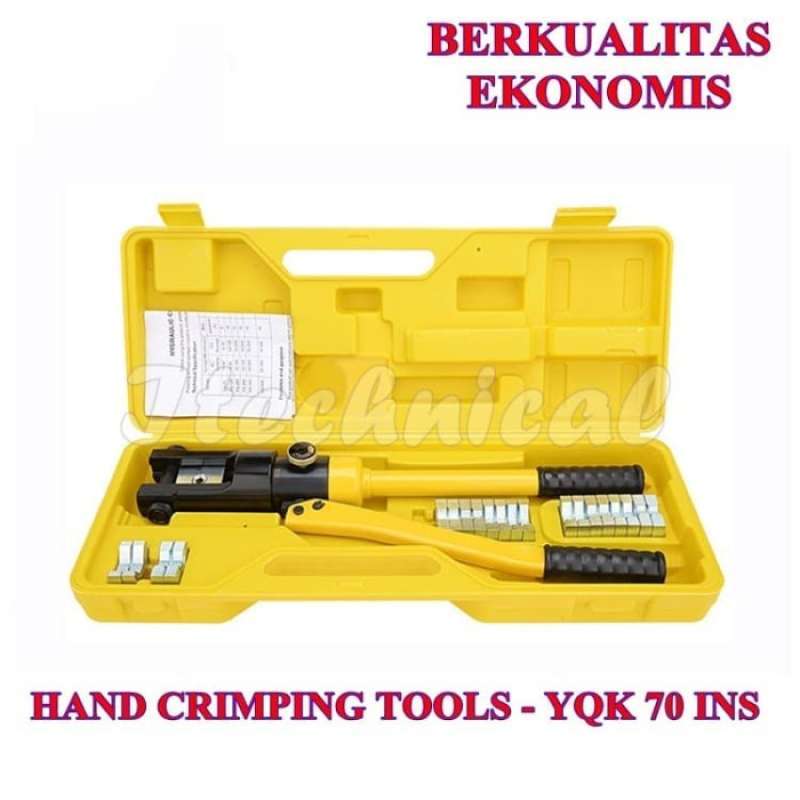 Promo Tang Press Skun Hidrolik Yqk 70 / Hydraulic Crimping Tools Diskon ...