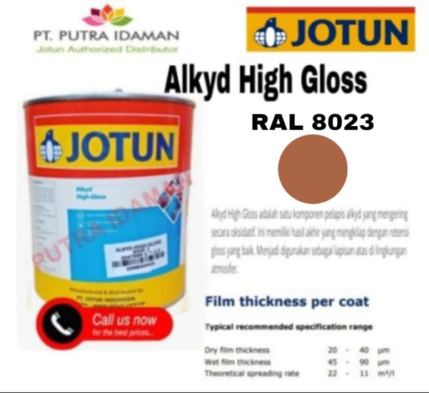 Promo Jotun Cat Alkyd / Alkyd High Gloss / Ral 8023 Diskon 23% Di ... Promo Jotun Cat Alkyd / Alkyd High Gloss / Ral 8023 Diskon 23% Di ...