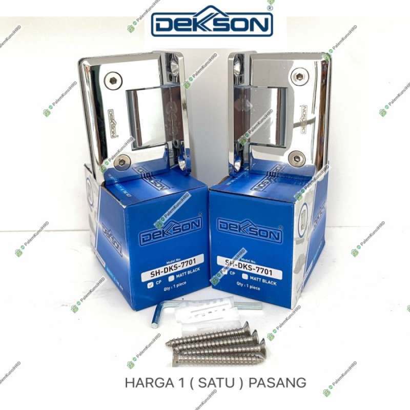 Promo Engsel Shower Dekkson 7701 Glass To Wall Diskon 23% Di Seller ...