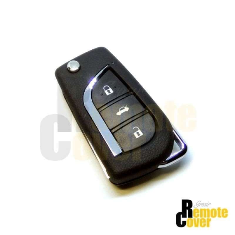 Promo Casing Kunci Lipat Flip Key Remote Alarm Toyota Innova Tipe E ...