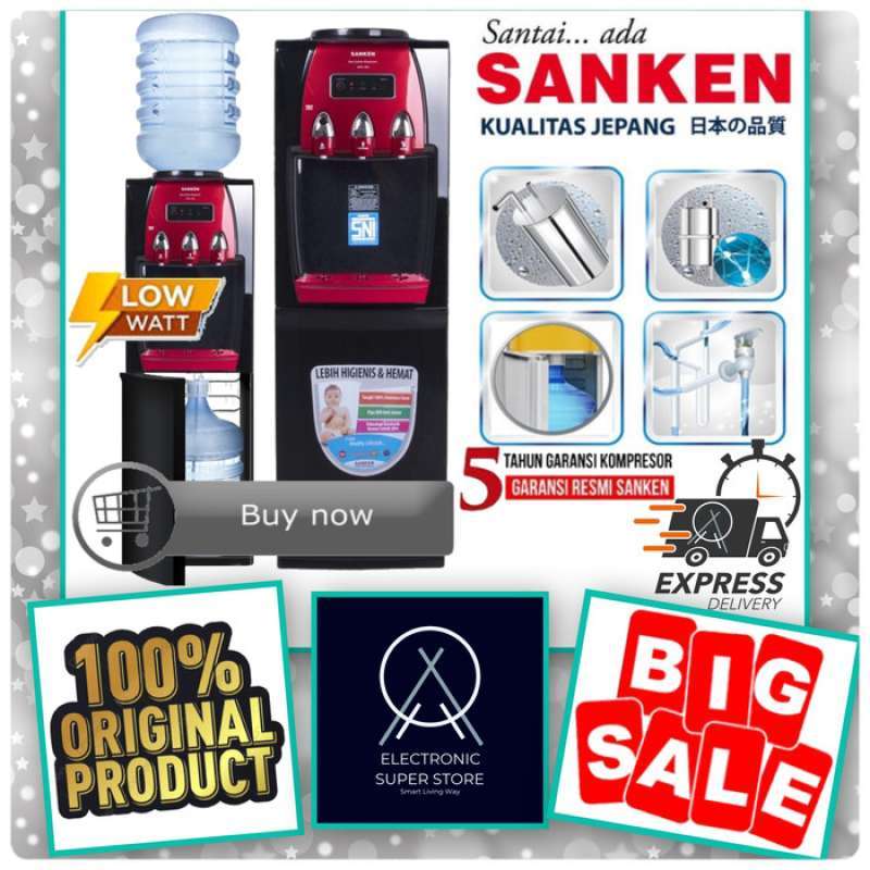 Promo Dispenser Duo Gallon Sanken Hwd-z88 Hwdz88 Z88 Premium Stainless ...