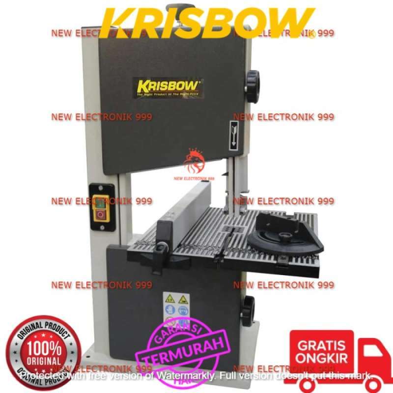 Promo Krisbow *mini Wood Bandsaw 8 Inch 220v 10154454 Diskon 23% Di ...