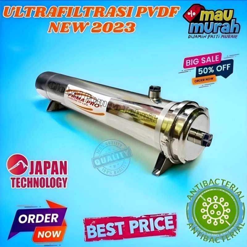 Promo Ultrafiltrasi Pvdf Water Pre Filter 10.000 Lph Uf Pvdf 10.000 Lph ...