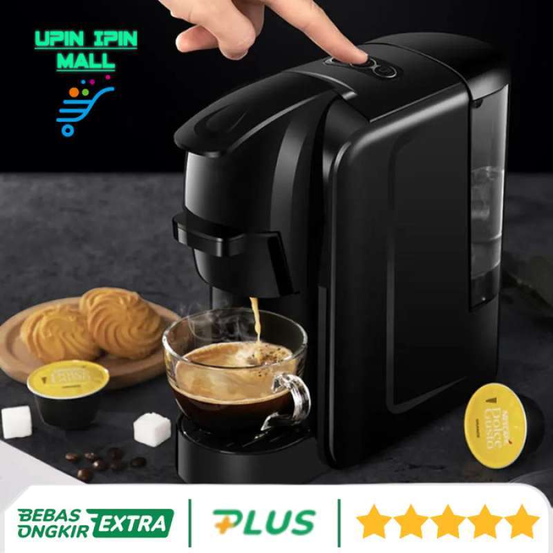 Promo Coffee Machine Nespresso Mesin Kopi Espresso 3 In 1 19 Bar 1450w ...