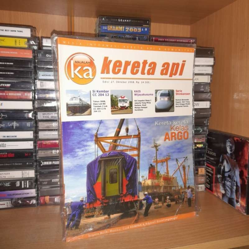 Jual Majalah Segel Kereta Api Edisi Oktober 2008 - Kereta Kelas Argo Di Seller Rumix ...