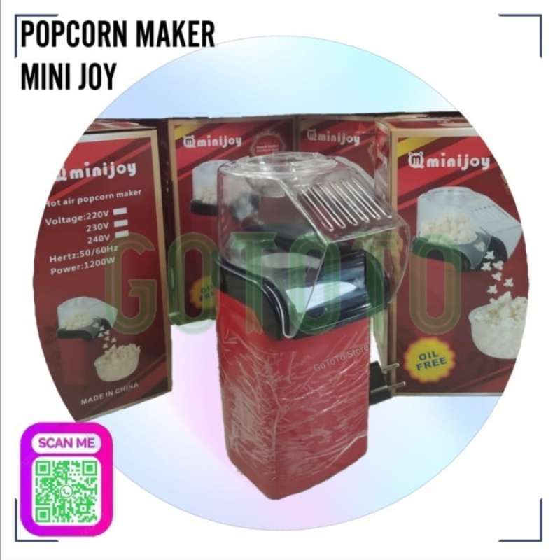 Promo Mesin Popcorn Mini Joy Original Popcorn Maker Diskon 23% Di ...