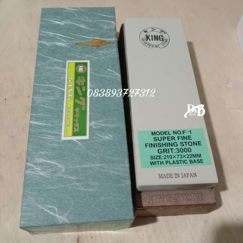 Promo Batu Asah King Grit 3000 Sharpening Super Fine Finish Stone Japan ...