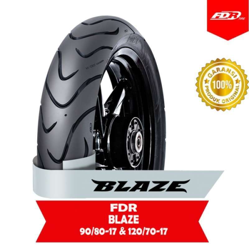 Promo Fdr Tl Blaze Ban Tubeless 70 80 90 120 Ring 17 Depan Belakang ...
