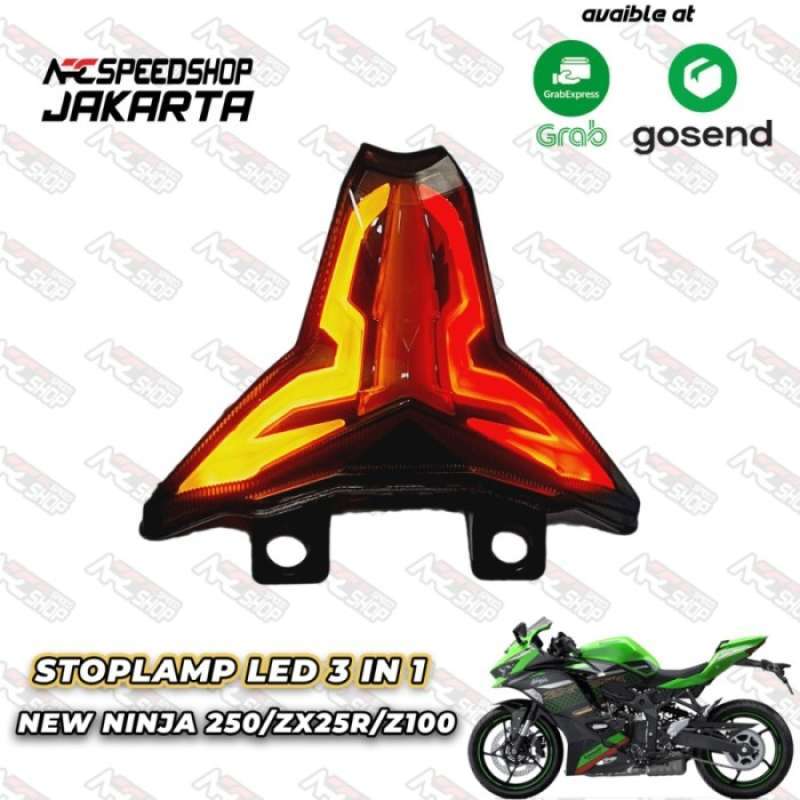 Promo Stoplamp 3in1 Lampu Stop Jpa Ninja 250 2018 / Kawasaki Zx25r Zx 25r Diskon 23% Di Seller ...