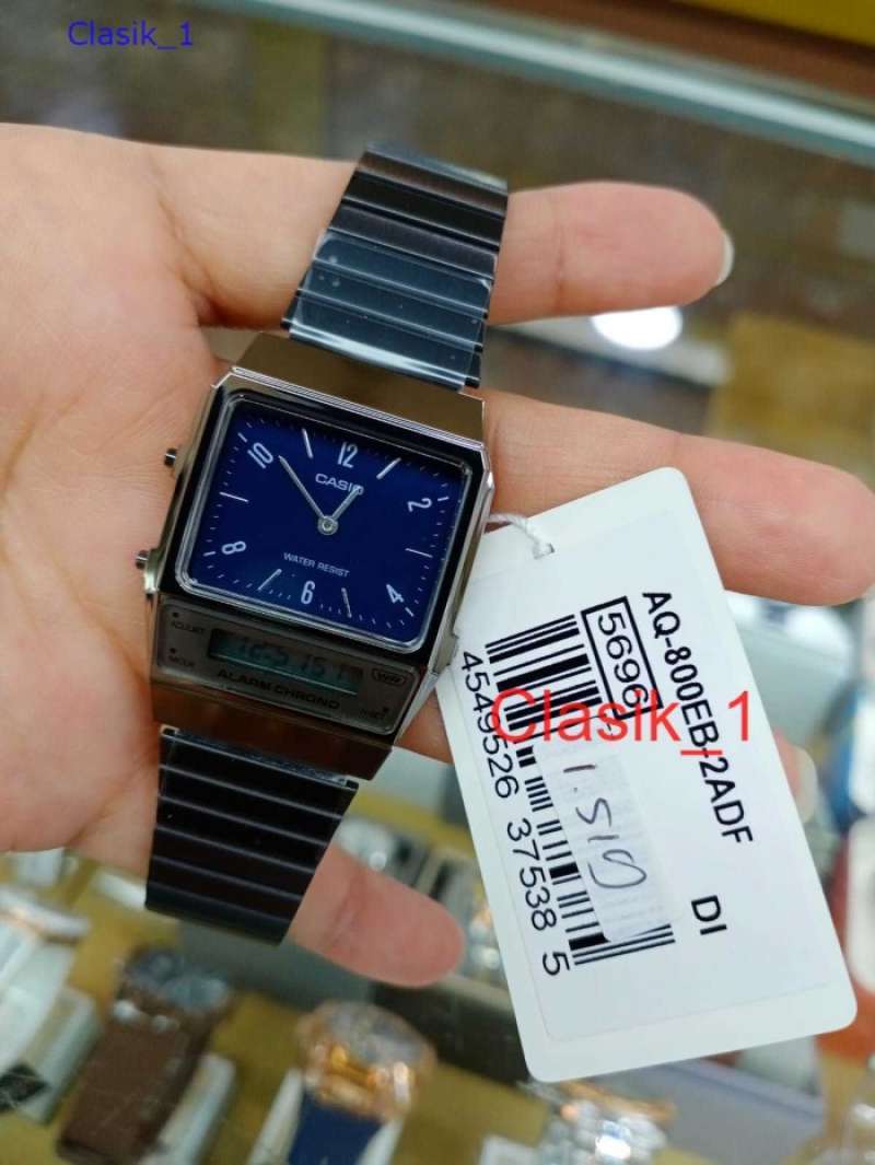 Jual Original 100%!! Casio Aq-800eb-2adf Jam Tangan Unisex Aq800 Aq ...