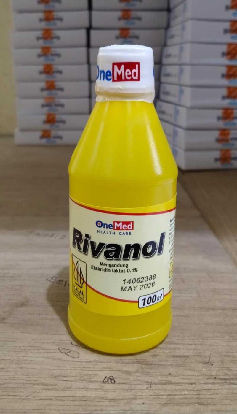 Promo [cod] Onemed Rivanol 100 Ml Antiseptic Pembersih Luka 100ml Diskon 40% Di Seller Maureen ...