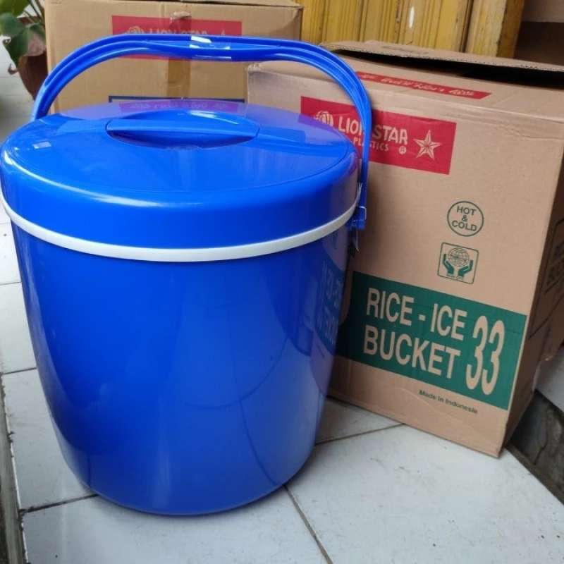 Promo Termos Es Termos Nasi 33 Liter Lion Star/rice Ice Bucket Diskon ...