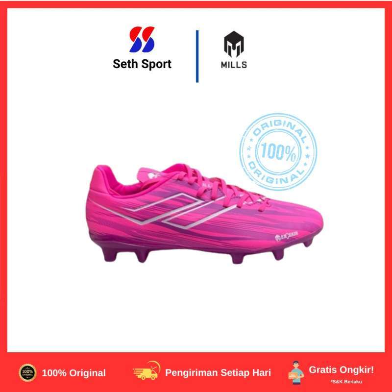 Jual Sepatu Bola Mills Espada Fg Original - Pink/dk Purple - 40 Di ...