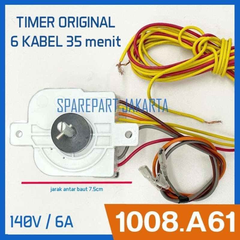 Jual Timer Mesin Cuci 6 Kabel Original 35 Menit Di Seller Consume ...