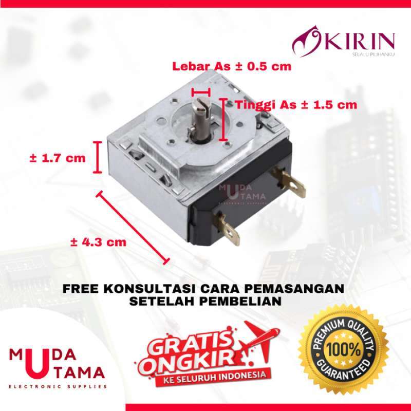 Jual Timer Oven Kirin - 60 Menit | Putaran Switch Delay Oven Kirin Di ...