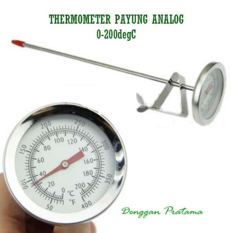 Jual Thermometer Termometer Analog Masak Kopi Daging Bbq Susu Manual Di ...
