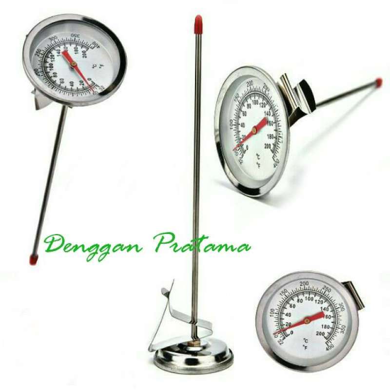 Jual Thermometer Termometer Analog Masak Kopi Daging Bbq Susu Manual Di ...