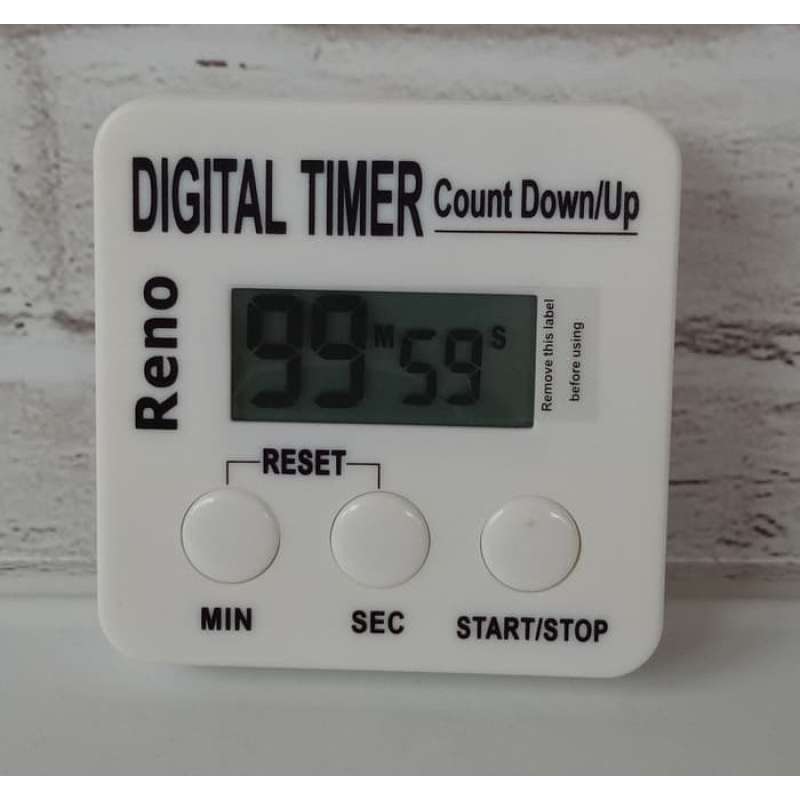 Jual Digital Kitchen Timer Reno Asli Original Untuk Baking Dapur Masak ...