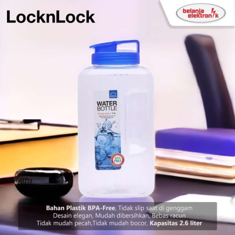 Jual Locknlock Water Bottle / Botol Air Minum Kulkas 2.6l Hap739 Di ...