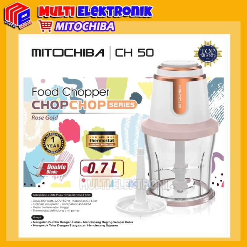 Jual Mitochiba Food Chopper Ch50 / Ch 50 / Ch-50 Original Garansi Resmi - Black Di Seller ...