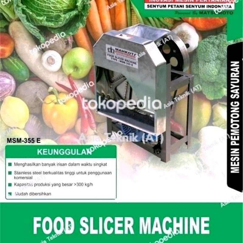 Jual Mesin Pemotong Sayuran / Mesin Perajang / Food Slicer Machine ...