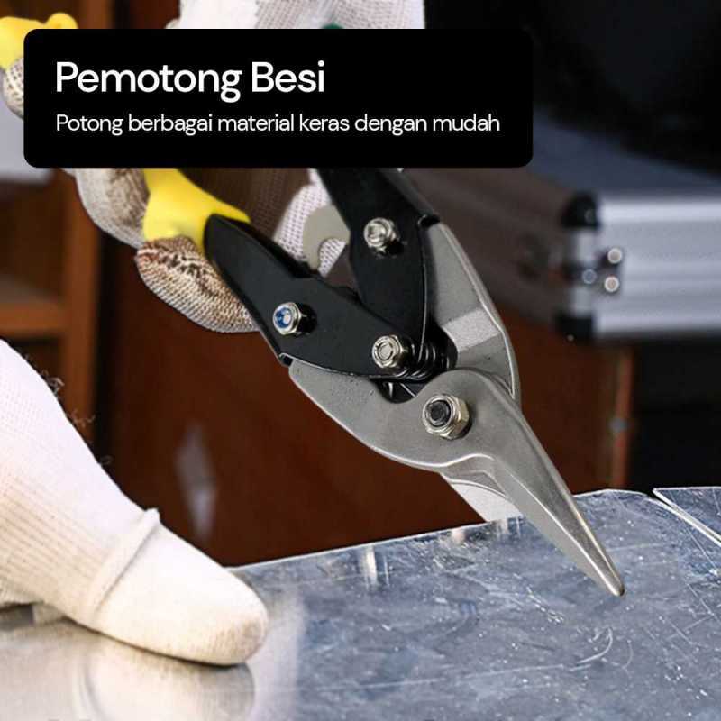 Jual Xiayin Gunting Besi Flat Baja Heavy Duty Iron Scissors 10 Inch Di ...