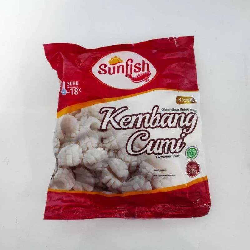 Promo Sunfish Kembang Cumi 500gr | Cumi Flower | Kembang Squid Aneka ...