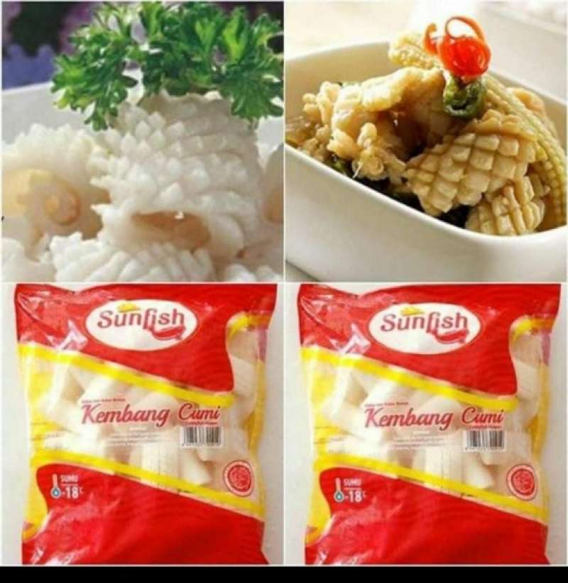 Promo Sunfish Kembang Cumi 500gr | Cumi Flower | Kembang Squid Aneka ...