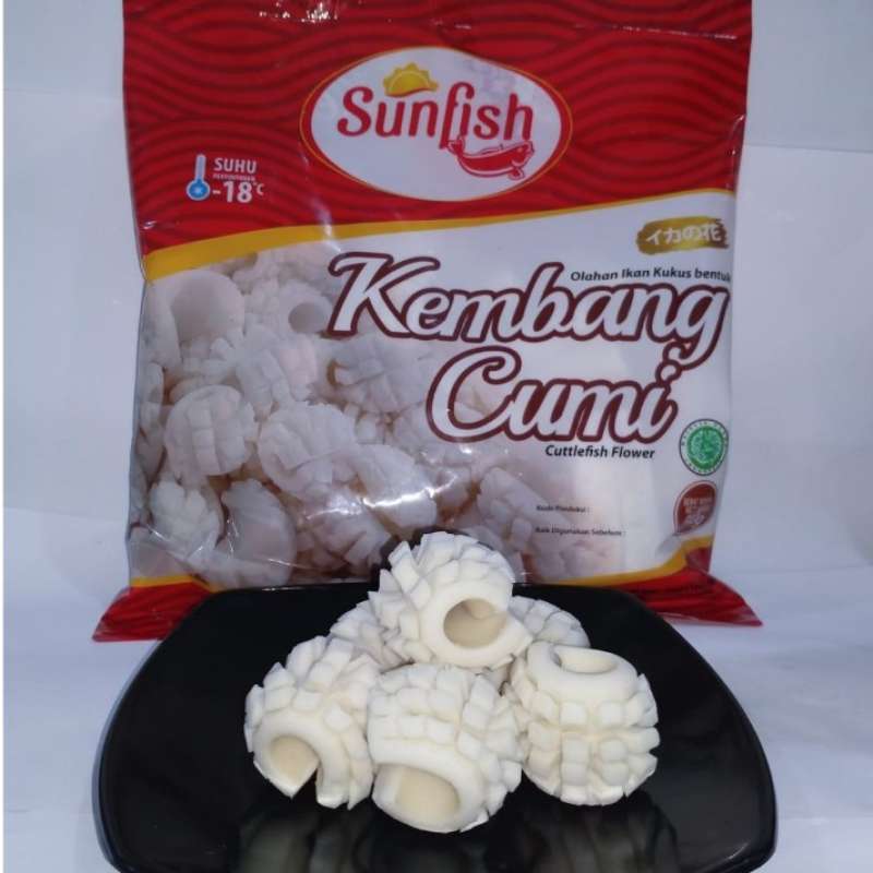 Promo Sunfish Kembang Cumi 500gr | Cumi Flower | Kembang Squid Aneka ...
