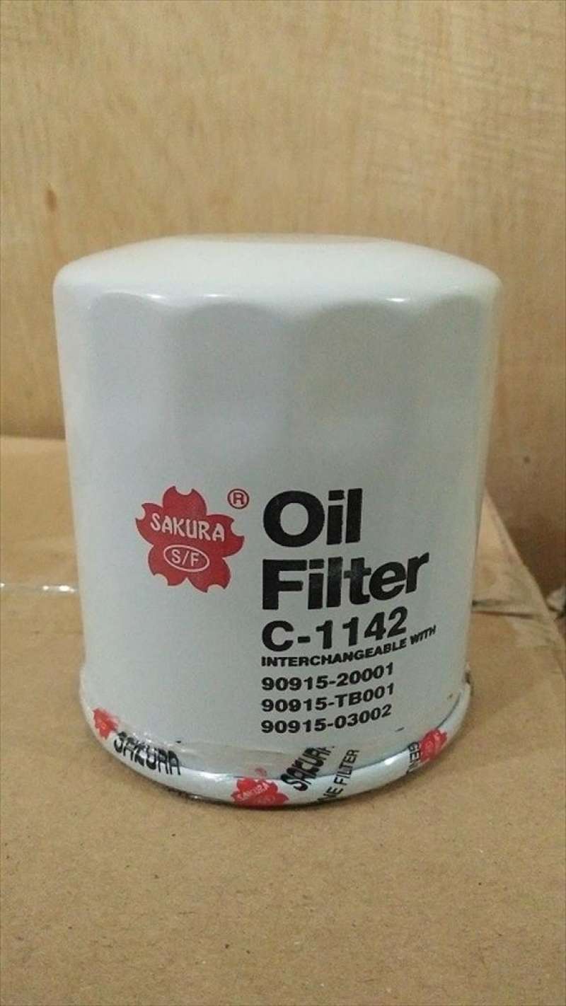 Jual Filter Oli Toyota Innova Fortuner Hilux Kijang 2.0 Hiace Sakura C ...