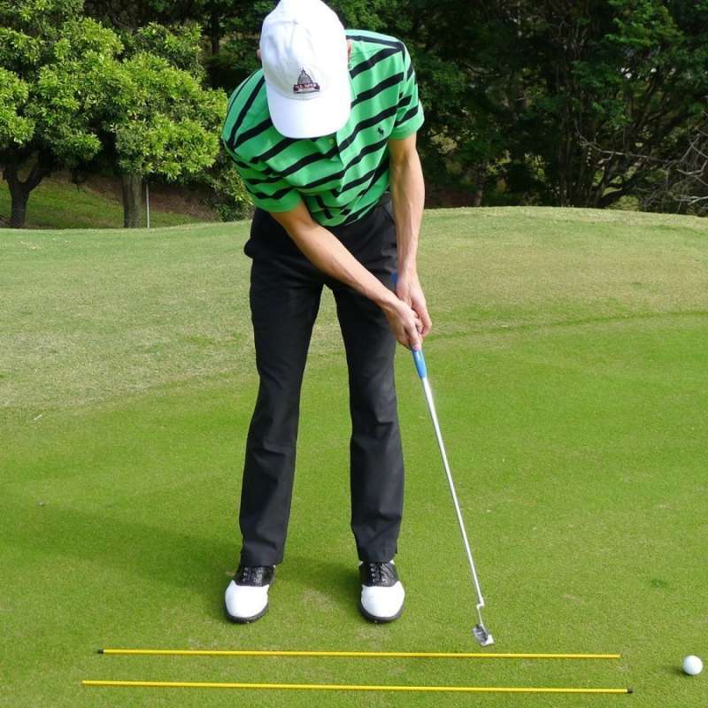 Jual Golf Alignment Stick Sepasang - Stik Lurus Swing Path Trainer Practice - Biru Di Seller ...