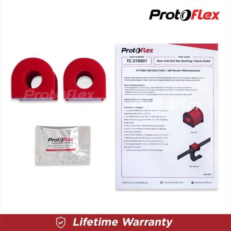 Jual Protoflex Bushing Karet Stabil Belakang Toyota Camry Xv40 Xv50 Di ...