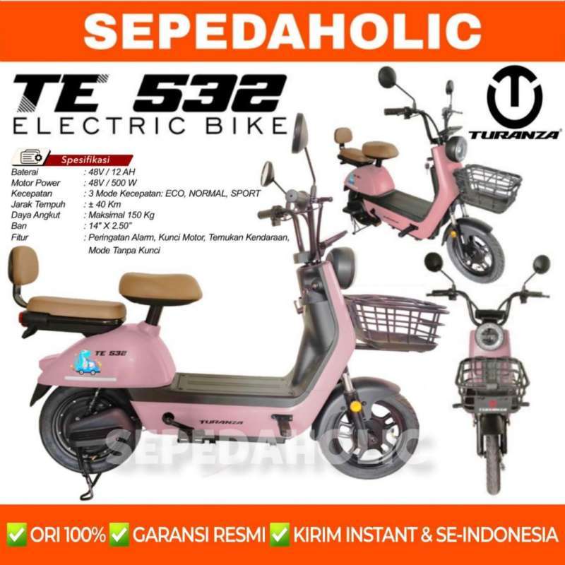 Promo Sepeda Listrik Turanza Te 532 By Pacific 500 Watt Electric E Bike ...