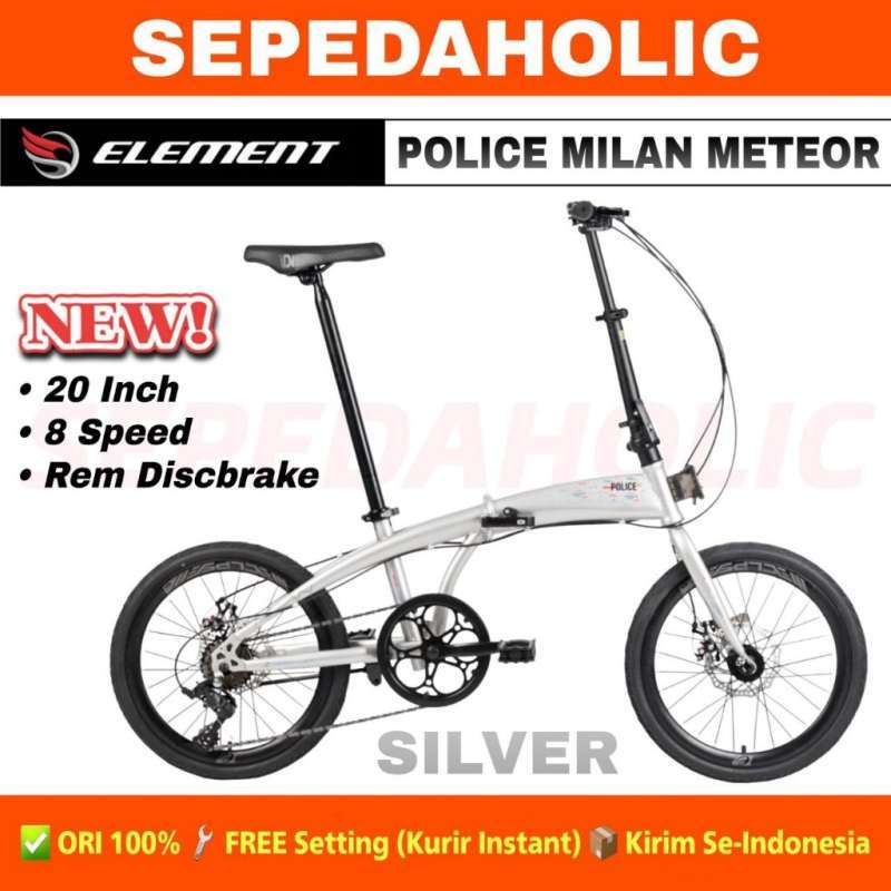 Promo Sepeda Lipat Element Police Milan Meteor 20 Inch Folding Bike ...