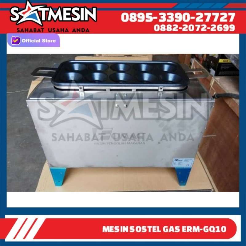 Jual Mesin Sostel Gas Erm-gq10 Egg Roll Sausage Fomac Di Seller Consume ...