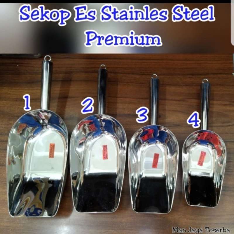 Jual Sendok Gula Fujinex No 2 Stainless Steel 304 / Skop Es Segi ...