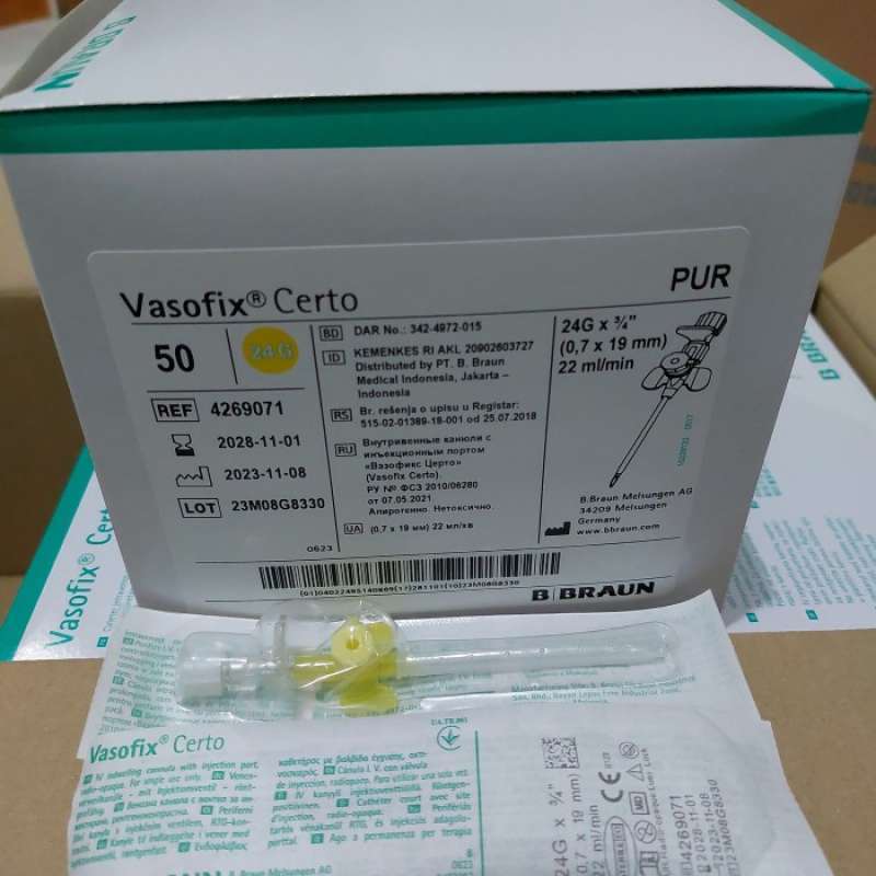 Jual Vasofix 18 20 22 24 Bbraun-box Di Seller Consume - Cengkareng ...