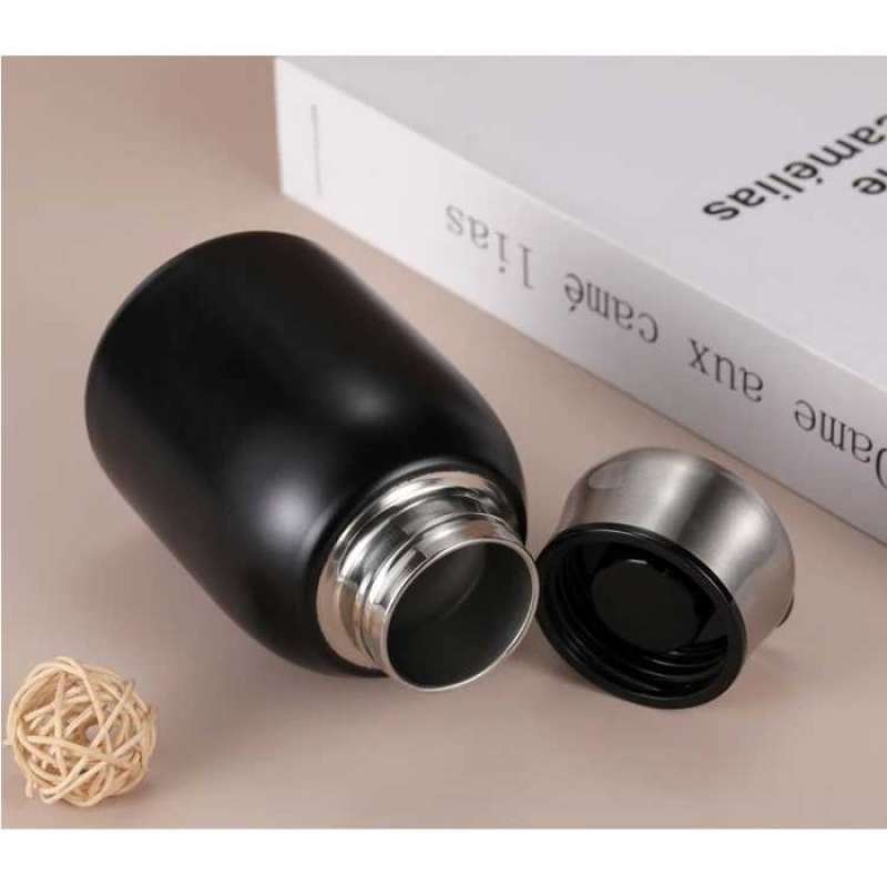 Jual Botol Minum Air Panas Mini Tumbler Thermos Stainless 304 Steel 280ml Di Seller Crown ...