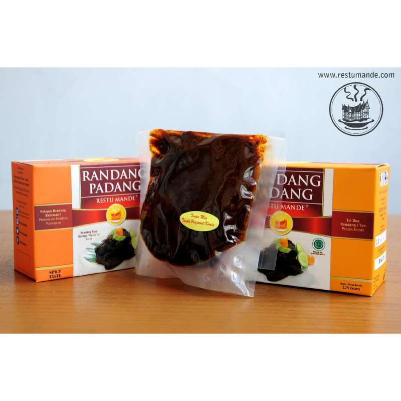 Jual Rendang Sapi Original Restu Mande Kemasan 125gr Di Seller Umkm ...