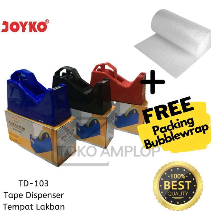 Jual Tape Dispenser Joyko Td 103 / Pemotong / Tempat Lakban Isolasi Di ...