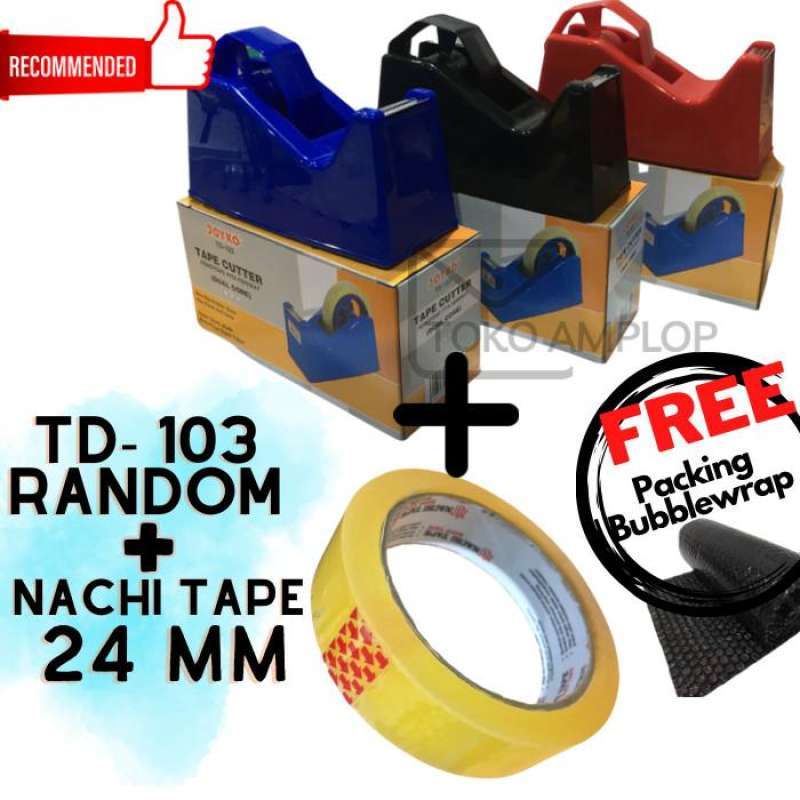 Jual Tape Dispenser Joyko Td 103 / Pemotong / Tempat Lakban Isolasi ...