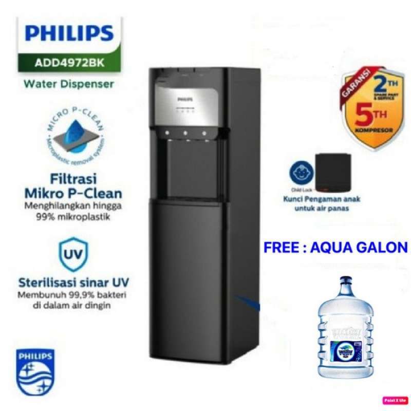 Promo Dispenser Galon Bawah Philips Panas Dingin Normal Hot, Cold ...